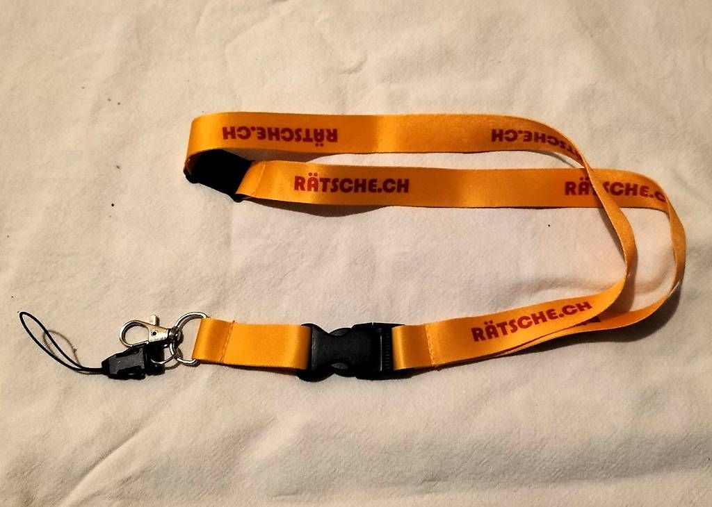 Bändel Lanyard Umhängeband für Rätschen (Gebraucht) in Benken SG für ...