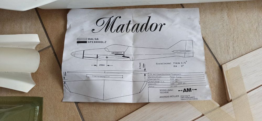 F3A Matador Kunstflug Modell (Gebraucht) in Gibswil für CHF 335 – mit ...
