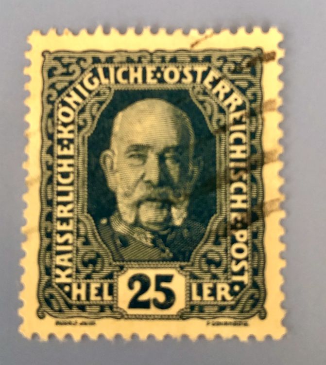 BRIEFMARKEN aus Österreich Kaiser Franz Joseph GESTEMPELT (Gebraucht) in Aarau für CHF 0.4 – mit ...