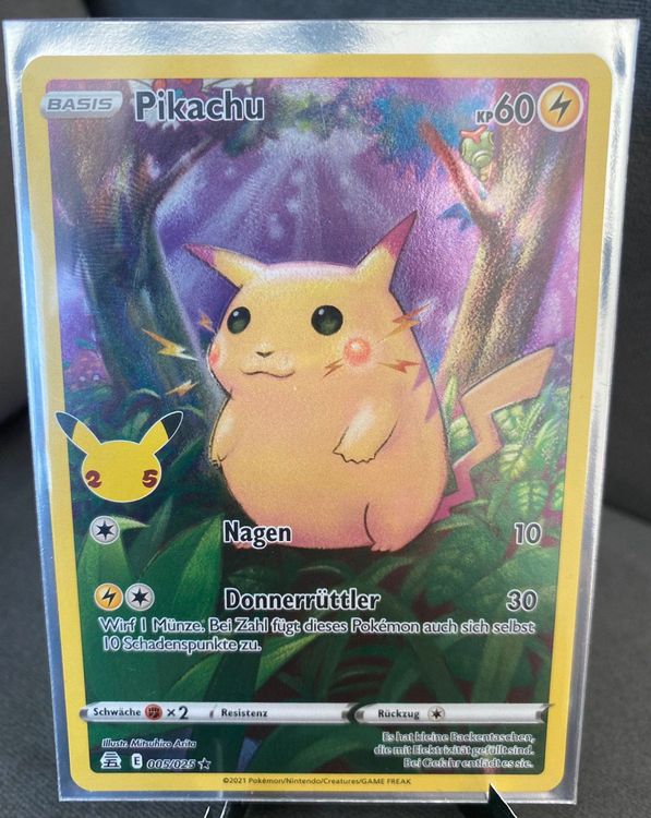 Pikachu Celebrations Fullart | Pokémon | Kaufen auf Ricardo