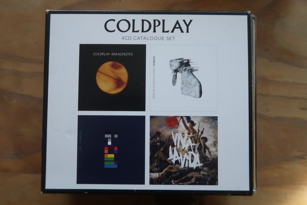 COLDPLAY - 4CD CATALOGUE SET - 4x CD BOX (Gebraucht) in Basel für CHF 12 – mit Lieferung auf ...
