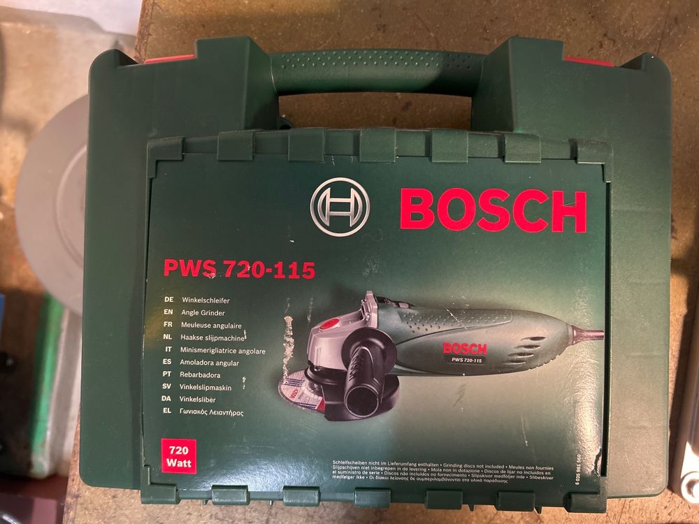 Winkelschleifer Bosch PWS 720-115 | Kaufen auf Ricardo