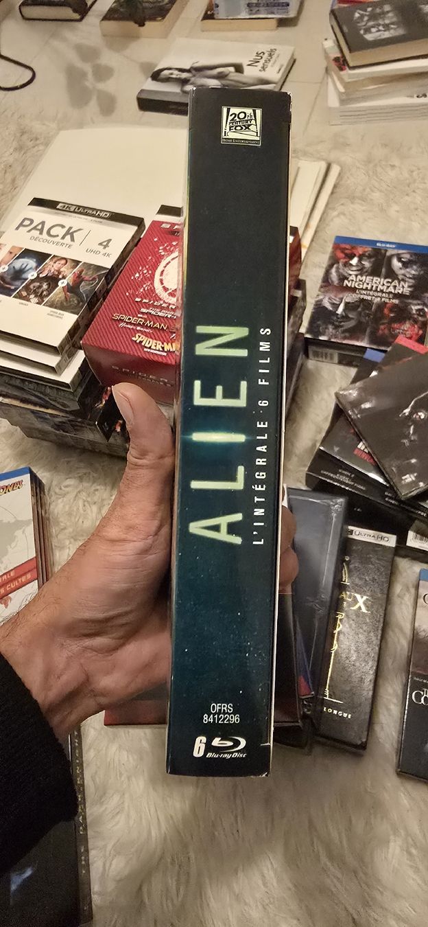 Alien - L'intégrale 6 Films Blu-Ray - Édition Collector (Neuf (Voir ...