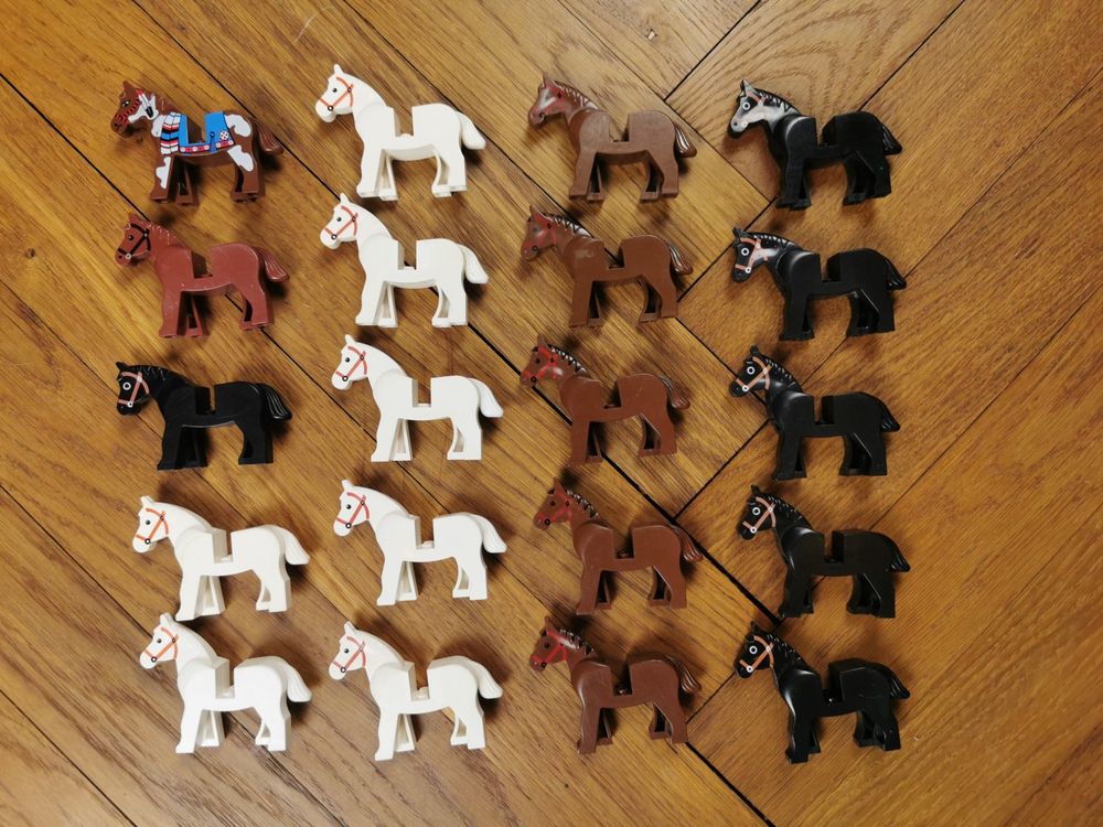 20 verschiedene Lego Pferde | Kaufen auf Ricardo