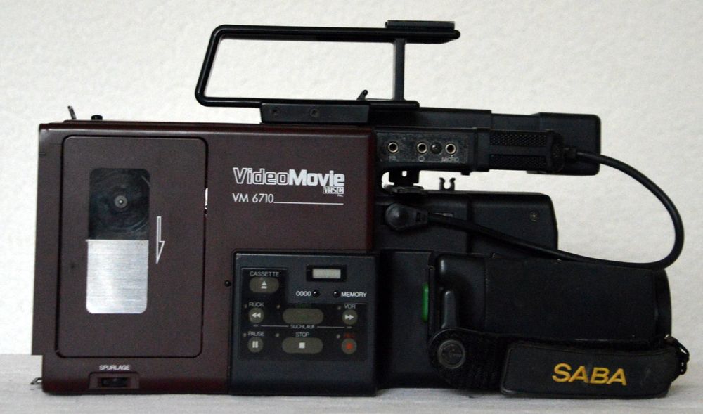 Camcorder Saba Video Movie VM 6710 VHS-C caméscope (Gebraucht) in ...
