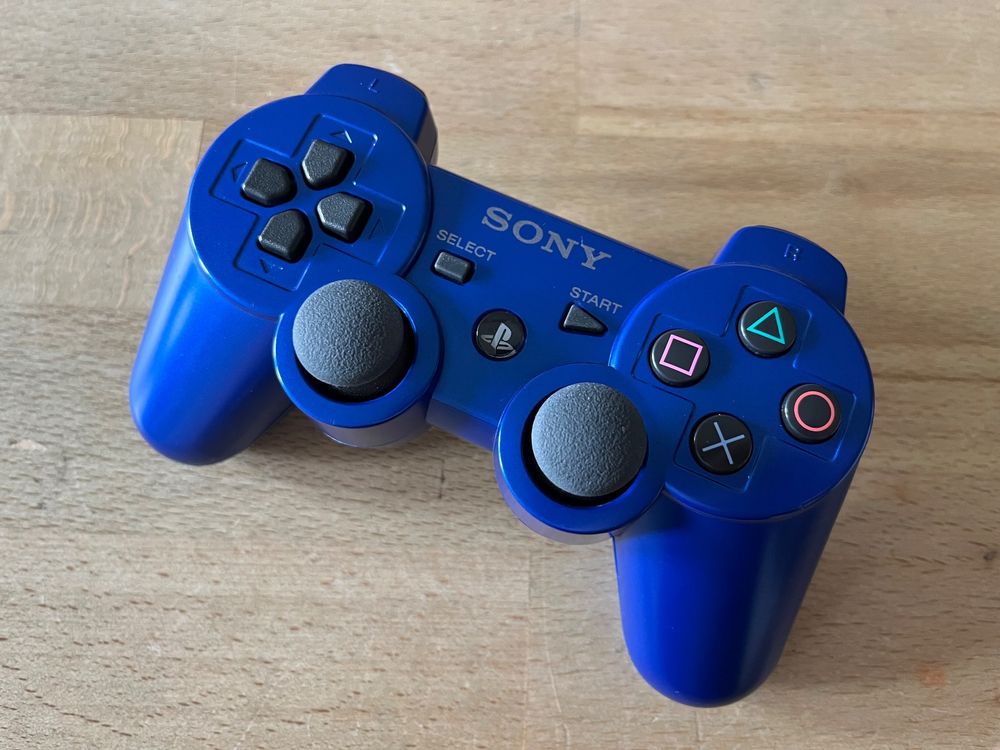 Sony Playstation 3 Controller Wireless Dualshock blau (Gebraucht) in Thalwil für CHF 39 – mit ...