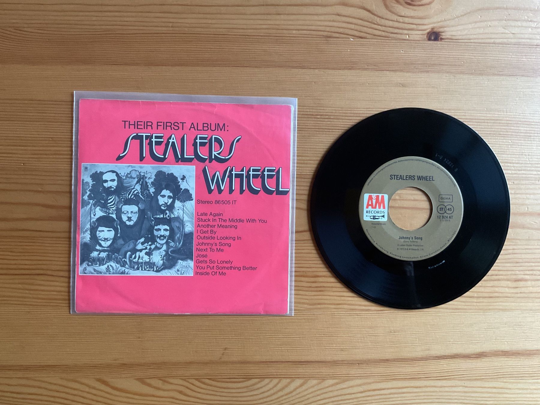 Single 7’’- Stealers Wheel / Everything’Il Turn Out Fine (D'occasion) à ...