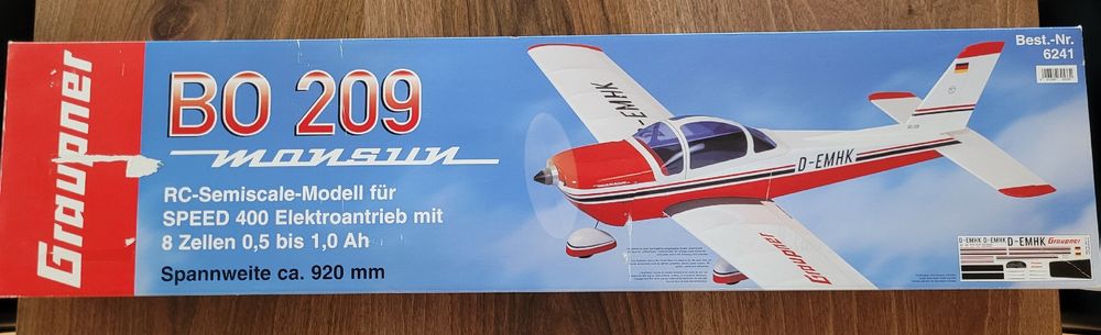 Graupner Modellflieger BO 209 Monsun, Bausatz, Komplett, Rar (Neu (gemäss Beschreibung)) in ...