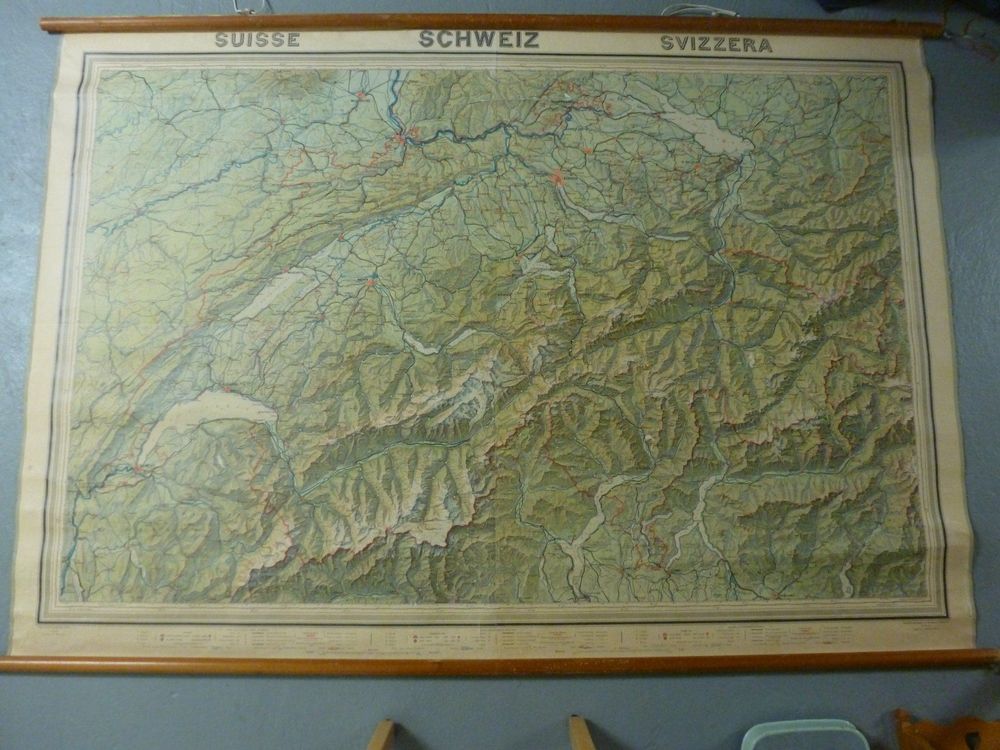 Schulwandbild Schweiz 1956 | Kaufen auf Ricardo Schulwandbild Schweiz 1956 | Kaufen auf Ricardo