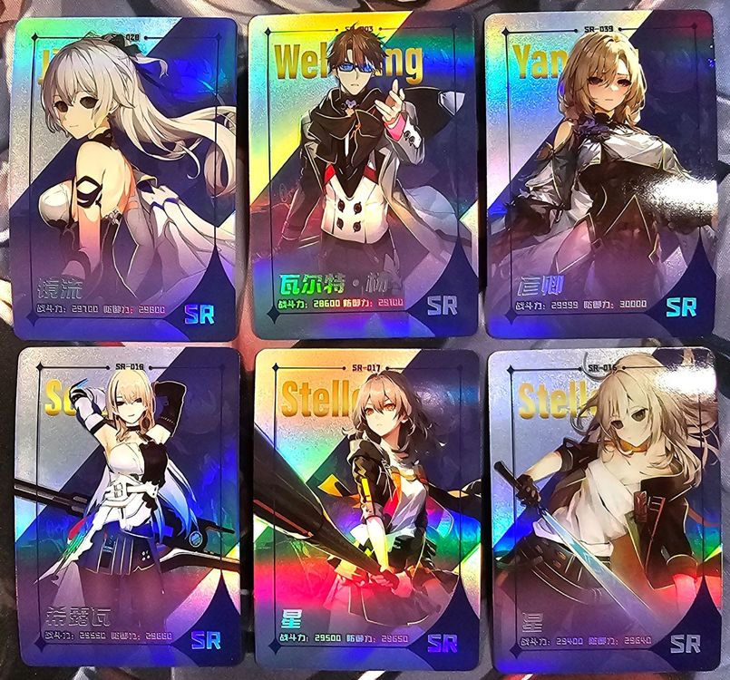 Honkai Star Rail TCG - Set of 6 cards SR Holo | Kaufen auf Ricardo