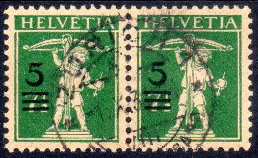 AUFRAUCHAUSGABE 1930 TELLKNABE MIT ARMBRUST PAAR - X394A (Gebraucht) in Losone für CHF 5 – mit ...