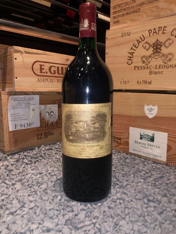 Chateau Lafite Rothschild 1986 Magnum | Kaufen auf Ricardo