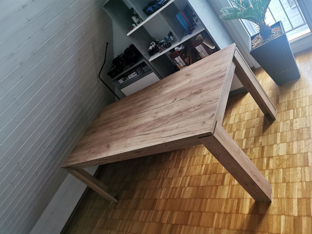 LINTRUP Esstisch LINTRUP 90x190/280 eiche | Kaufen auf Ricardo