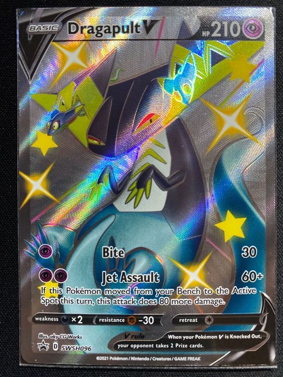 Shiny Dragapult V - Katapuldra V - SWSH096 - EN | Kaufen auf Ricardo