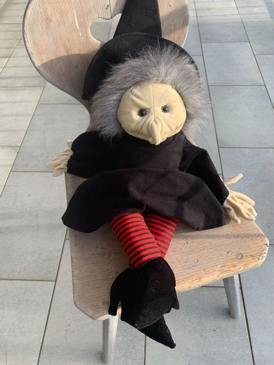Handpuppe Folkmanis Hexe groß | Kaufen auf Ricardo