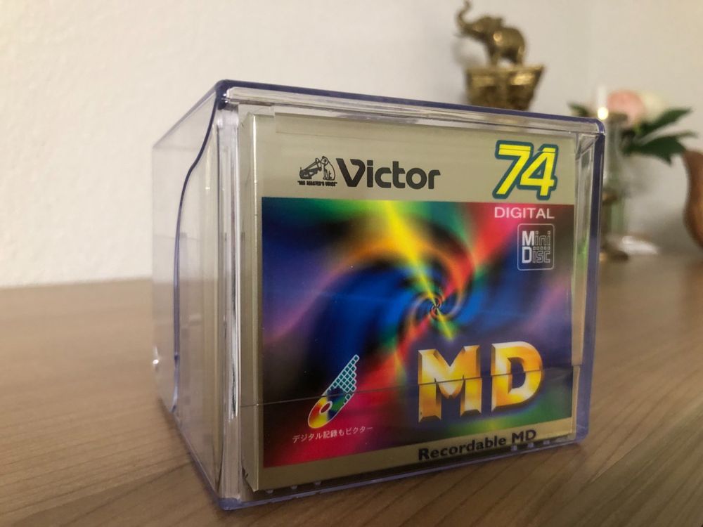 VICTOR MD 5 x MD-74 E + Box für 10 MDs Original NEU! (Neu und ...