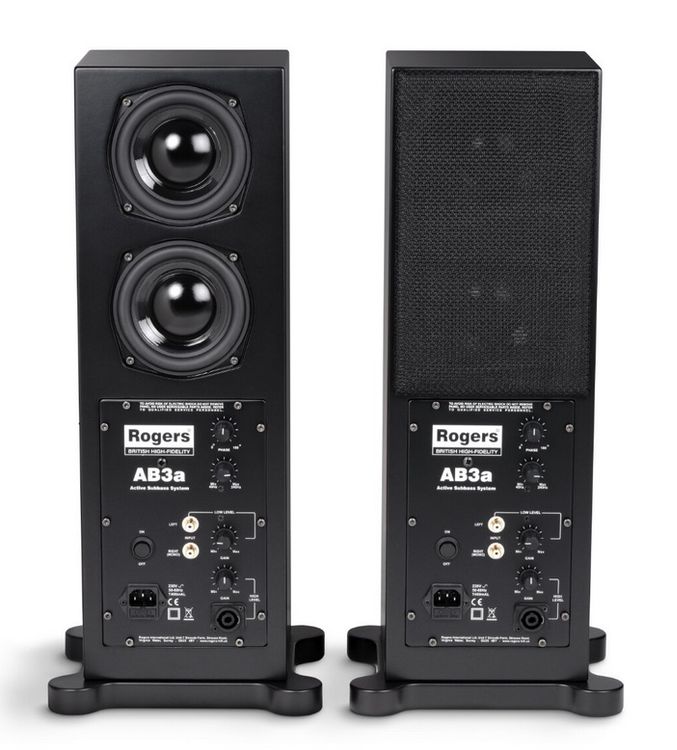 Rogers AB 3a Aktiv Subwoofer für LS 3/5a & andere Speaker (Neu (gemäss ...
