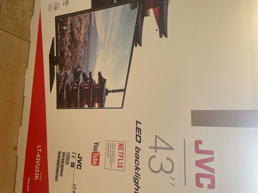 JVC TV 43“, LED Backlight (Gebraucht) in Wallisellen für CHF 75 – nur ...