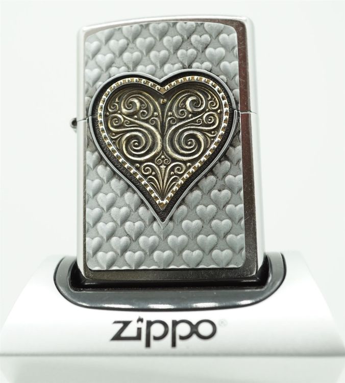 ZIPPO® ORNAMENT HEART-HEAVY-3D-2018-UNGEZÜNDET (Neu (gemäss Beschreibung)) in Mels für CHF 49 ...