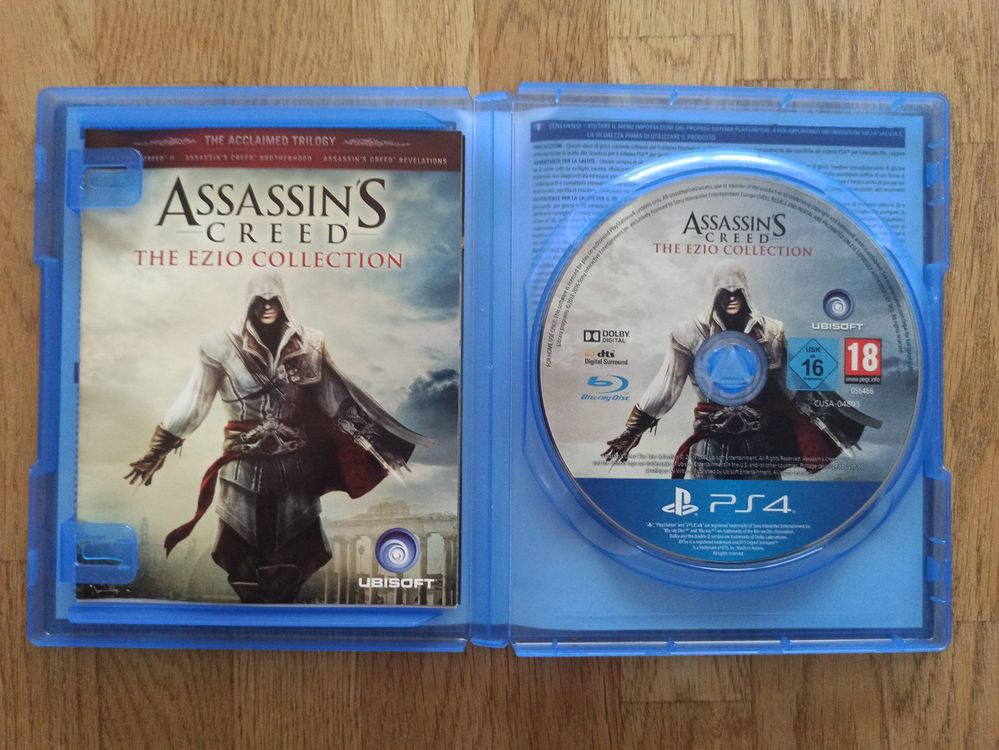 Assassin's Creed The Ezio Collection PS4 / PS5📀🎮📀 (Gebraucht) in ...
