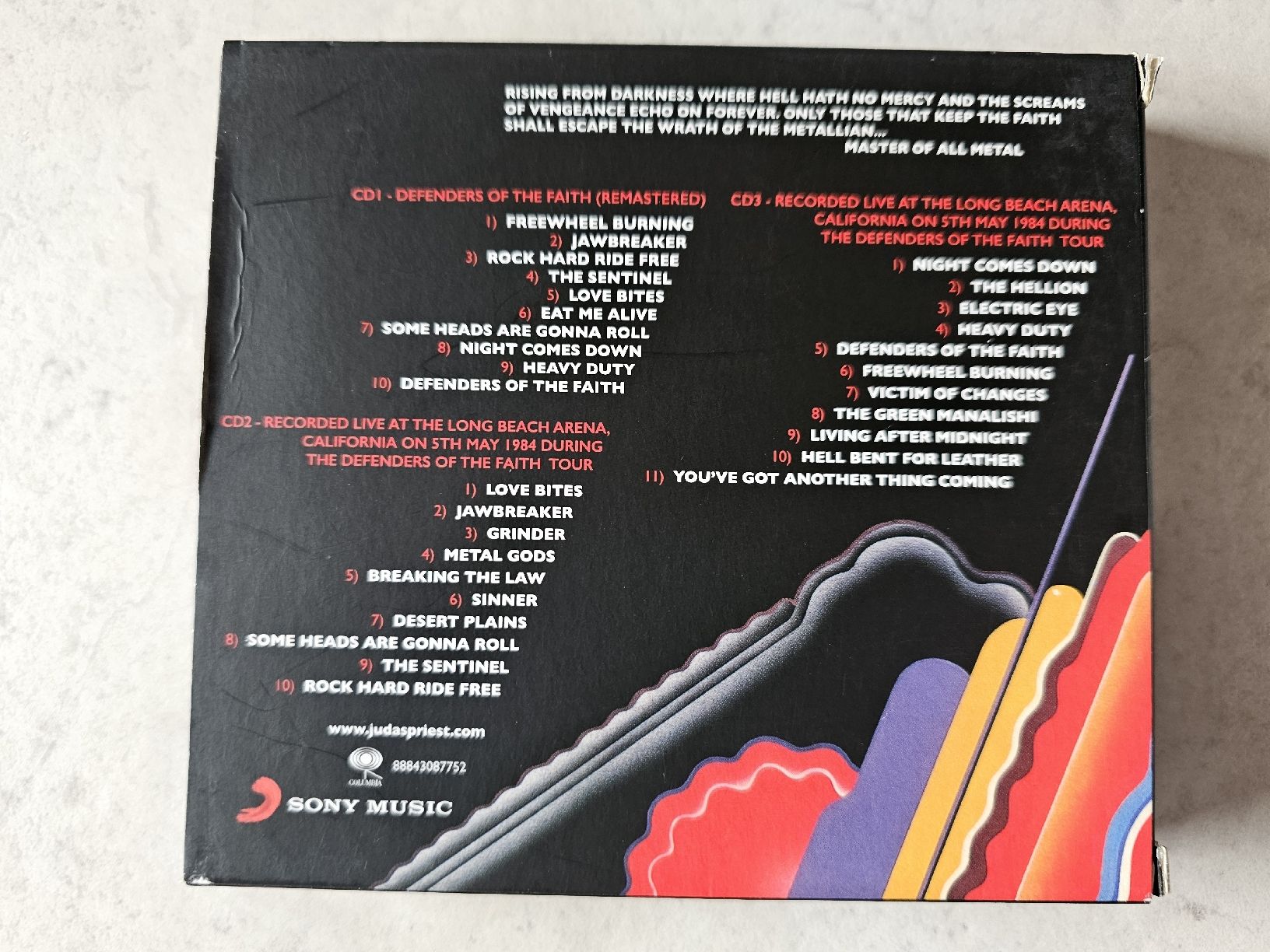 Judas Priest - Defenders Of The Faith / Special 3 CD Box (Gebraucht) in ...