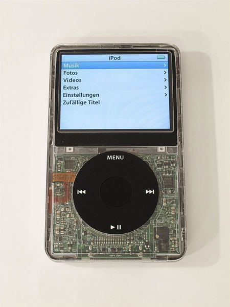 iPod Classic 5G 30GB transparent (Neu (gemäss Beschreibung)) in St ...