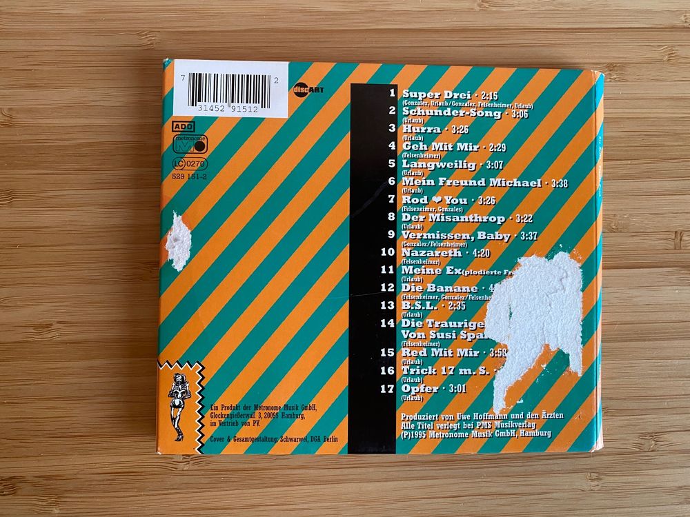 Die Ärzte: Planet Punk (Gebraucht) in Zürich für CHF 1 – mit Lieferung ...