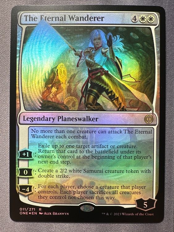 The Eternal Wanderer FOIL 011/271 Phyrexia ONE | Kaufen auf Ricardo