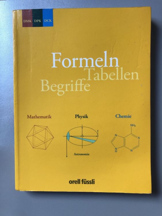 Formelsammlung Gymnasium Formelbuch (Gebraucht) in Bühl BE für CHF 2 ...