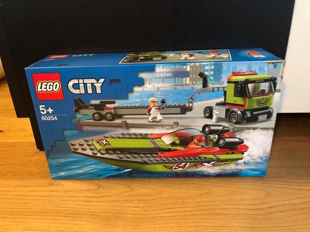 Lego City 60254 Rennboot-Transporter OVP (Neu und originalverpackt) in ...