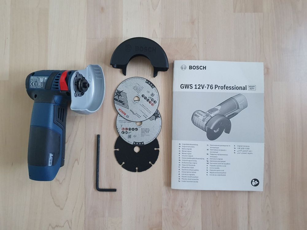 Winkelschleifer BOSCH GWS 12V-76 Professional | Kaufen auf Ricardo
