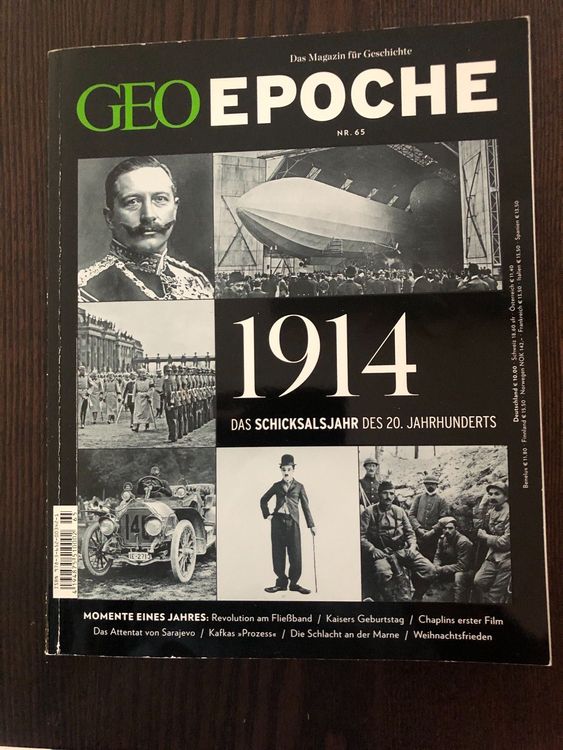 Geo Epoche: 1914, Das Schicksalsjahr | Kaufen auf Ricardo