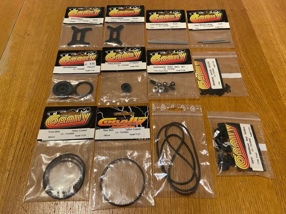 CORALLY 1/10 - châssis C4 Touring - vintage | Kaufen auf Ricardo