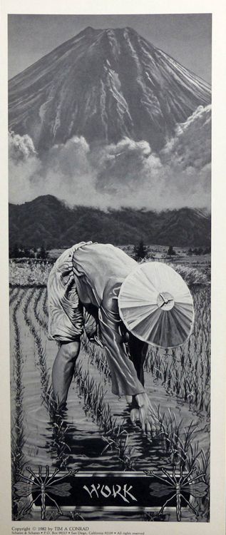 TIM CONRAD RARE 1982 ART PRINT NIGHTMARES PORTFOLIO SIGNED (Neu (gemäss ...