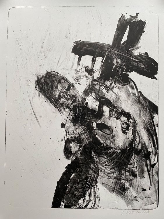 Martin Disler Lithografie handsigniert, nummeriert, datiert | Kaufen auf Ricardo