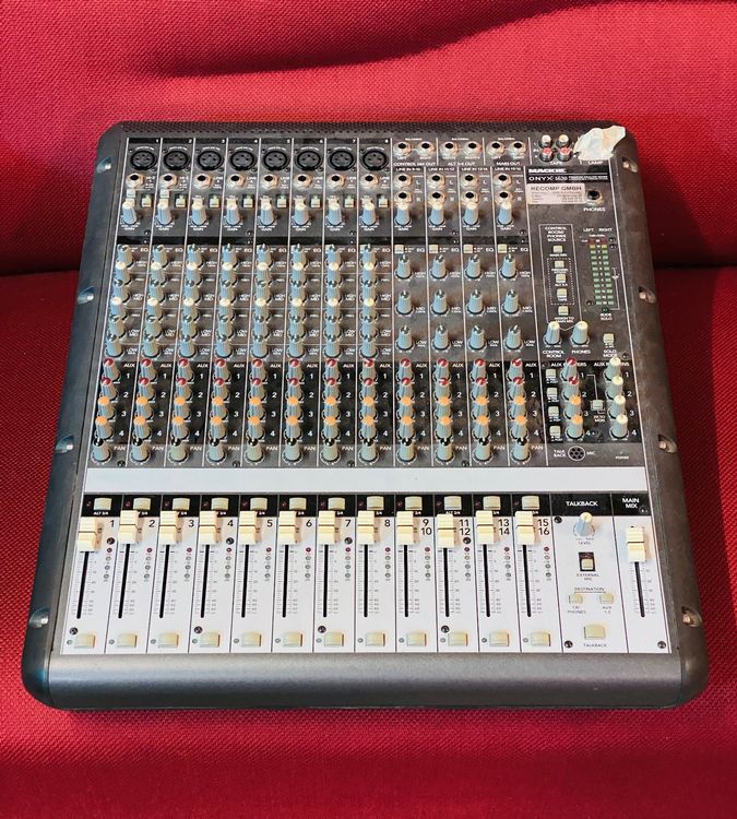 Mackie Onyx 1620 Firewire Mixer & Aufio Interface 16 Kanäle (Gebraucht ...