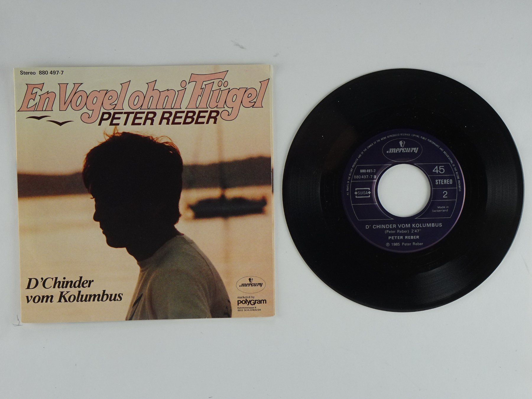 Reber Peter [CH] - Vogel Ohni Flügel b/w Chinder V. Kolumbus (Gebraucht ...