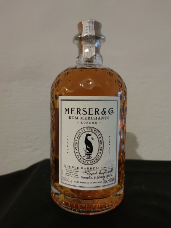 Mercer & Co. Rum, Double Barrel, London 70cl. / 43.1%vol. (Neu und ...