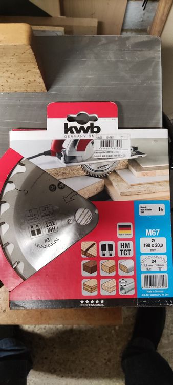 HM-Kreissägeblatt KWB | Kaufen auf Ricardo