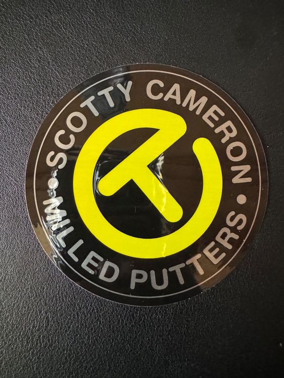 Scotty Cameron Circle T - Aufkleber / ca. 8 cm Durchmesser (Neu und ...