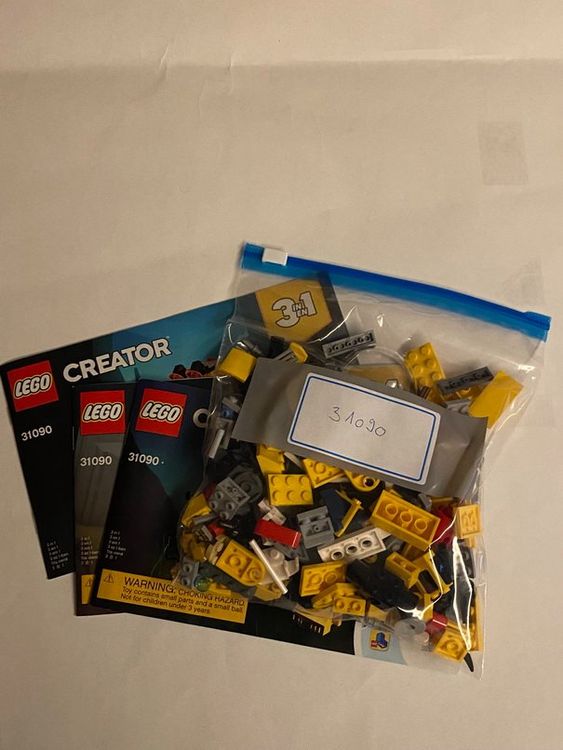 Lego Set 31090 - Creator 3in1 U-Boot | Kaufen auf Ricardo