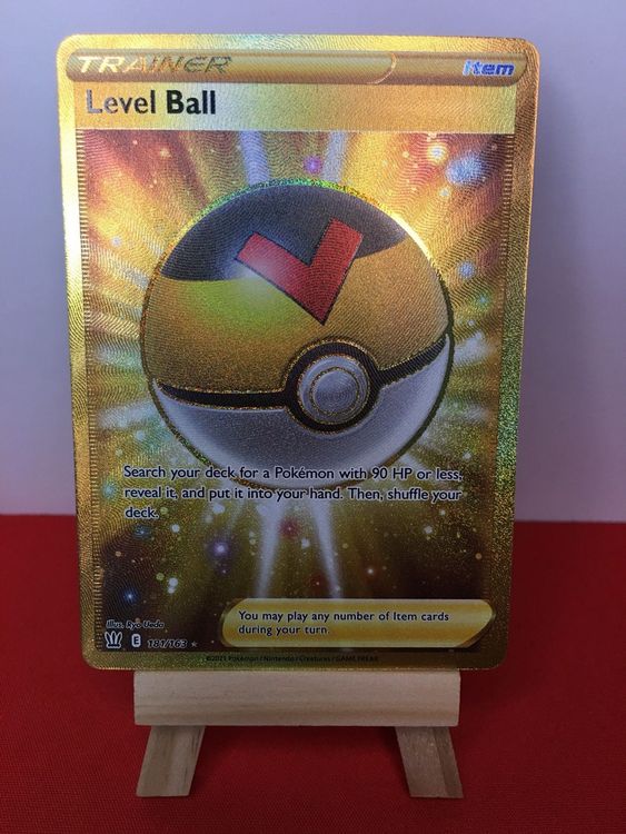 POKÉMON Level Ball Gold Secret rare (Gebraucht) in Herzogenbuchsee für ...