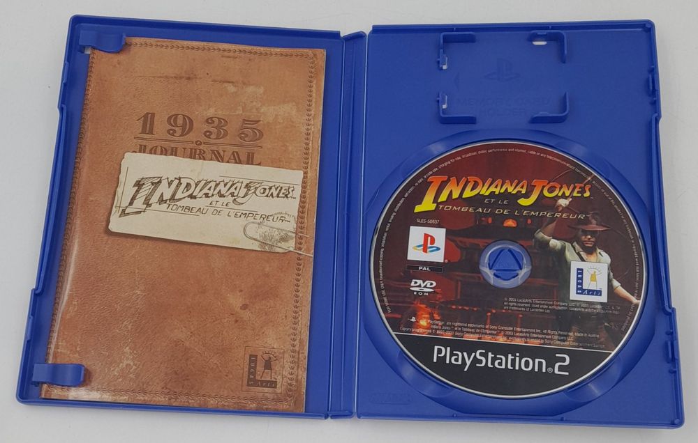 Indiana Jones et le Tombeau de l’Empereur (PS2, PAL, VF) (D'occasion) à ...