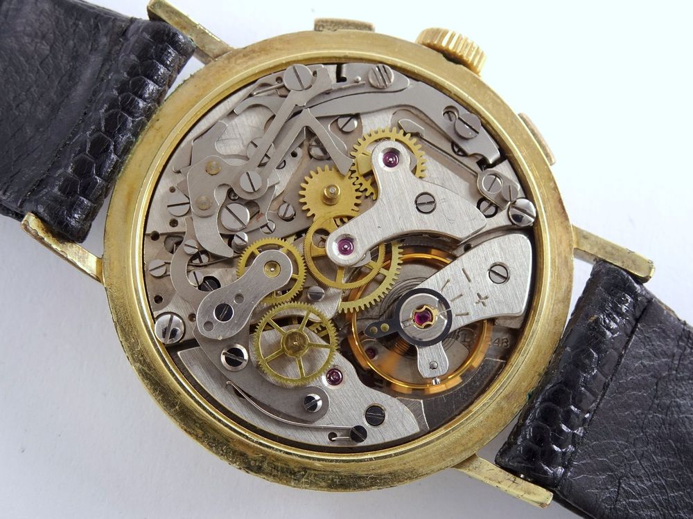 JEAN PERRET GENEVE 1950ER CHRONO HANDAUFZUG LANDERON 248 (Gebraucht) in ...