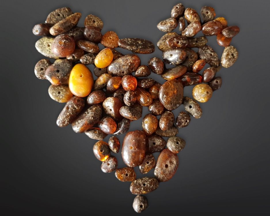 Natürlicher Bernstein gelocht 22g (Gebraucht) in Suhr für CHF 8 – mit Lieferung auf Ricardo kaufen