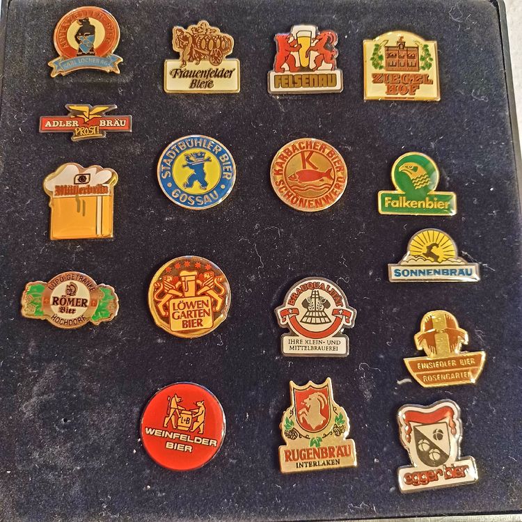 Pin's verschiedenen Bierbrauereinen, Bier-Pins | Kaufen auf Ricardo