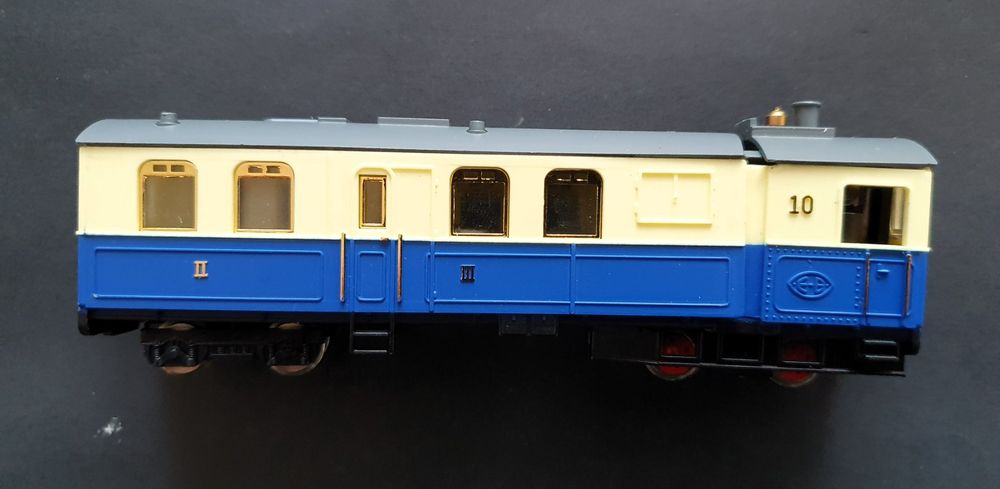 EGGER-BAHN, Jouef N° 815000, Ruhr-Lippe Dampftriebwagen, Neu (Neu und originalverpackt) in ...