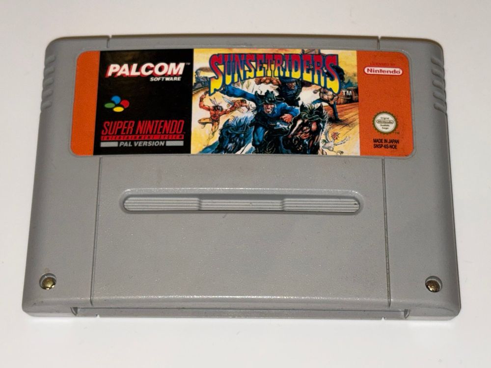 Super Nintendo (SNES) Spiel - Sunset Riders - selten | Kaufen auf Ricardo
