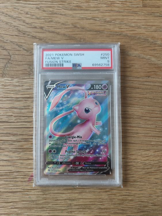 Pokemon Mew V 250/264 PSA 9 (Neu (gemäss Beschreibung)) in Lützelflüh-Goldb für CHF 26 – mit ...