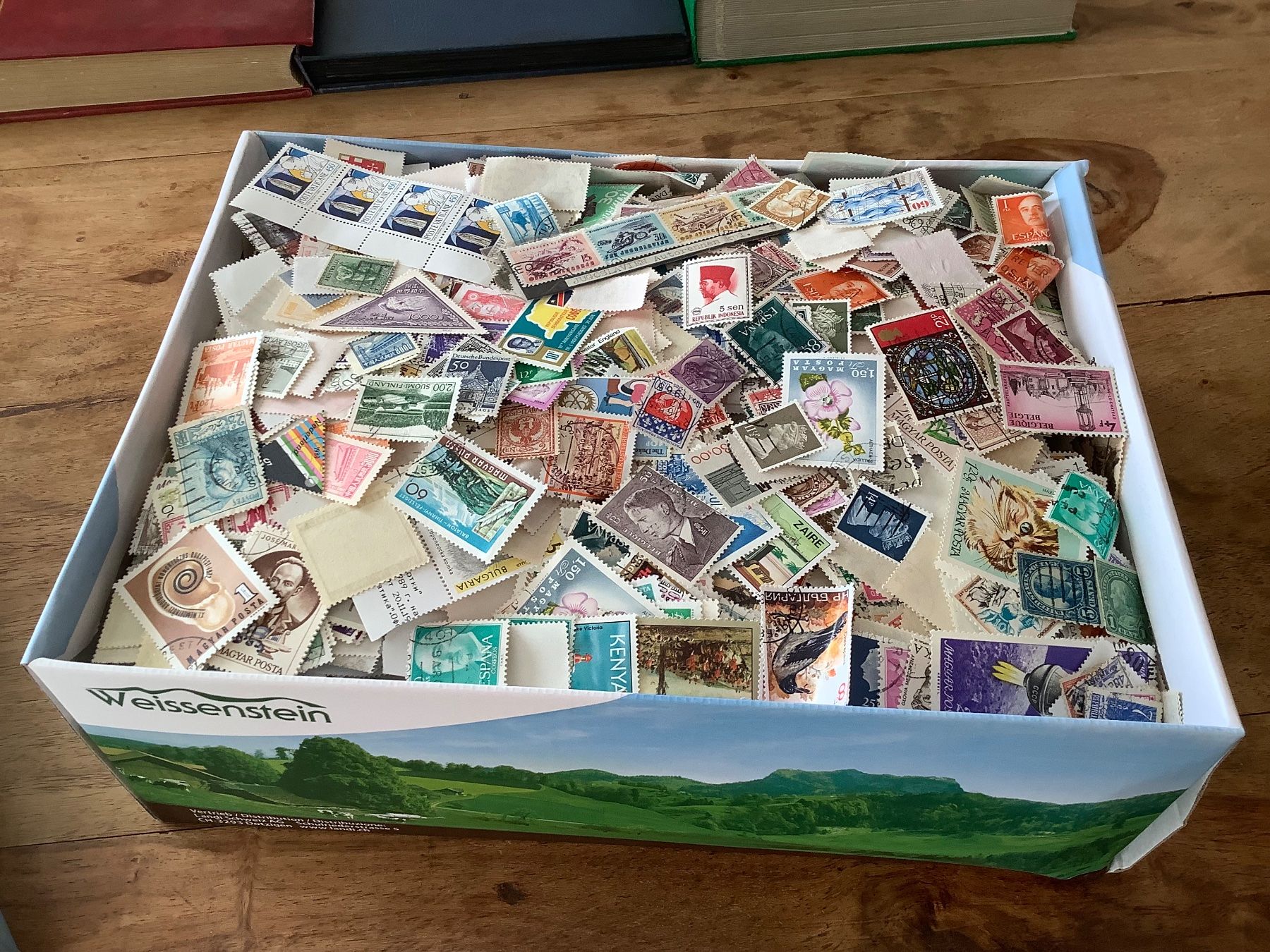Riesiges Briefmarken Lot (Gebraucht) in Aarau-Rohr für CHF 28 – mit ...